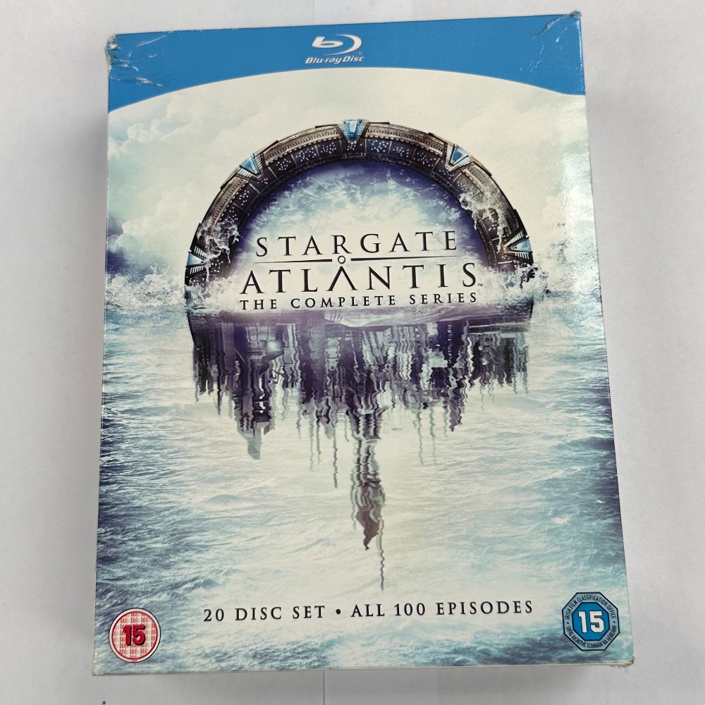 Pre-owned Stargate Atlantis The Complete Series 1-5 - Bluray - Own4Less